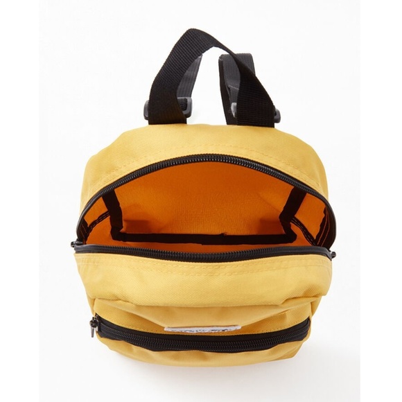 Vans | Bags | Vans Logo Patch Mini Backpack Mustard Yellow | Poshmark